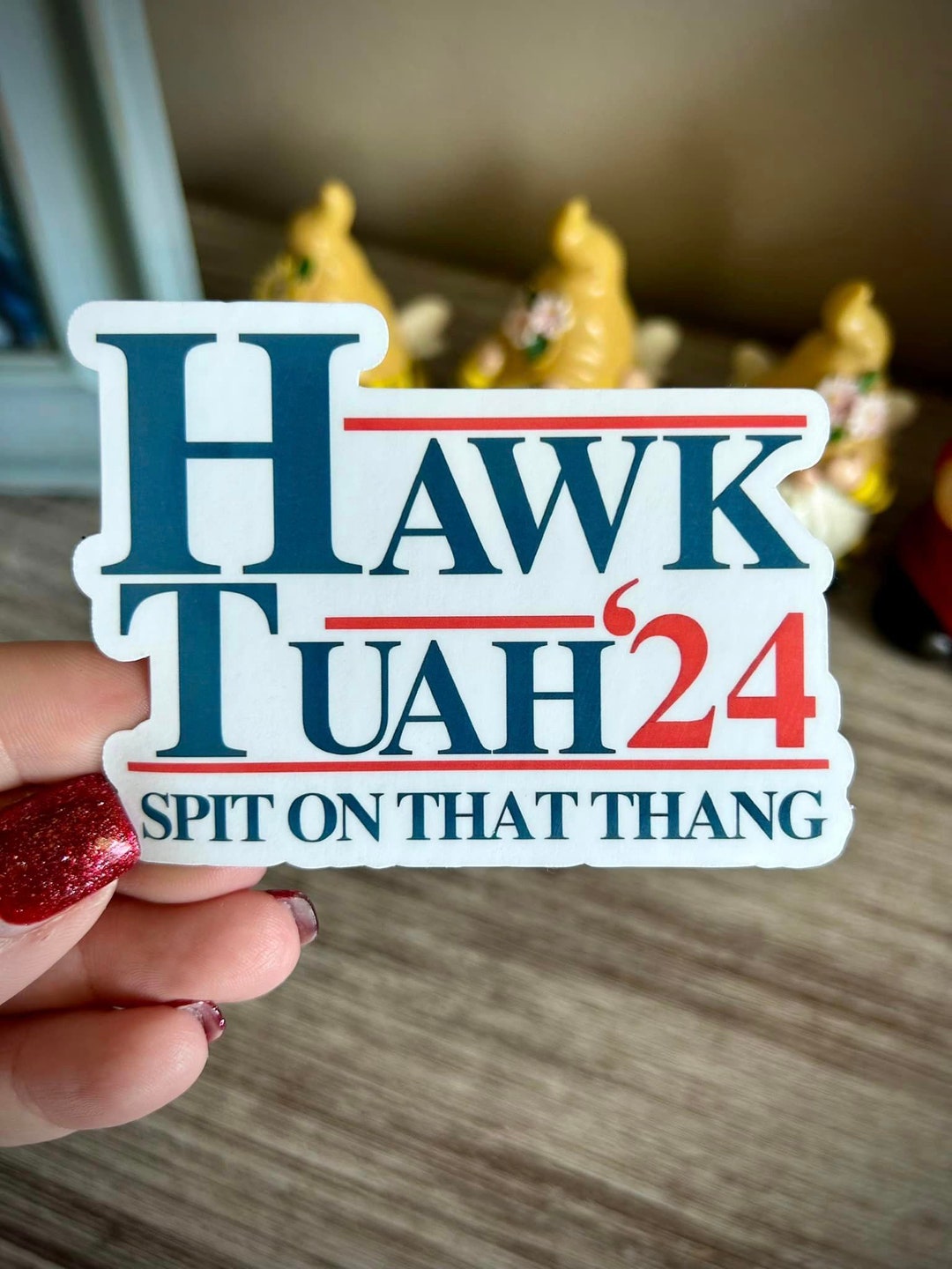 SAVE With Promo Hawk Tuah Sticker Adult Novelty Sticker Funny Sticker ...