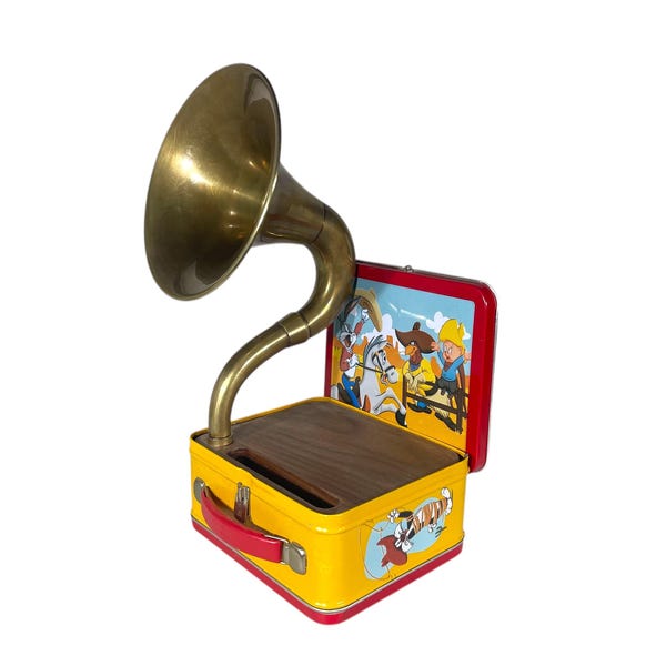 Lunchbox Phone Amplifier - Etsy