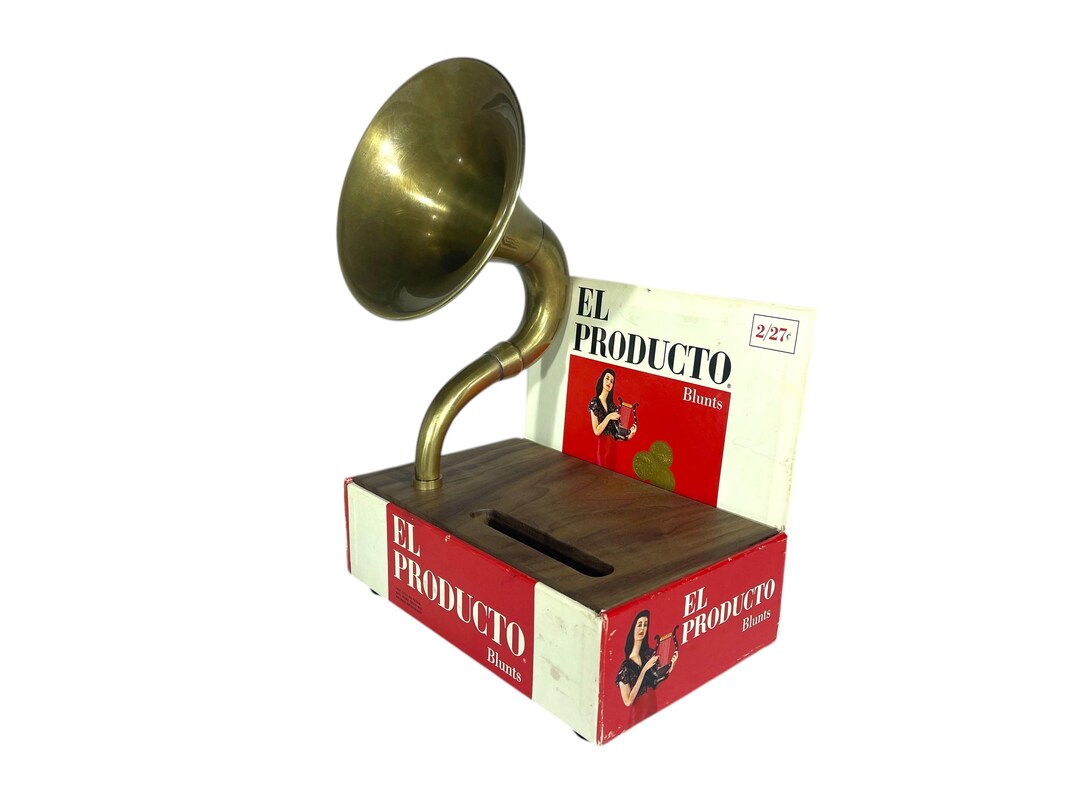 El Producto Cigar Box Phone Amplifier, Acoustic iPhone Speaker S14 - Etsy