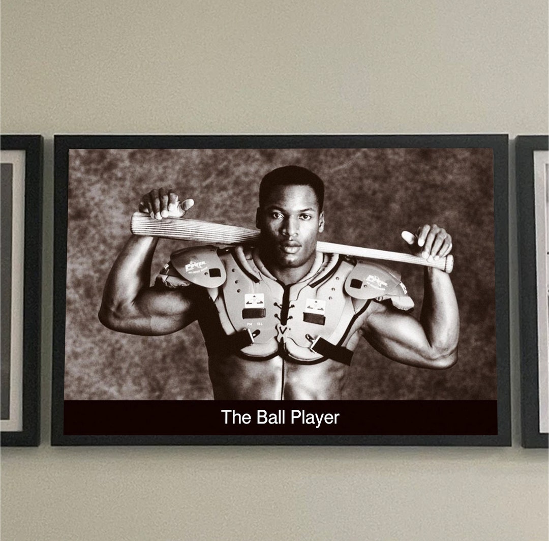 Bo Jackson the Ball Player Vintage Poster - Etsy