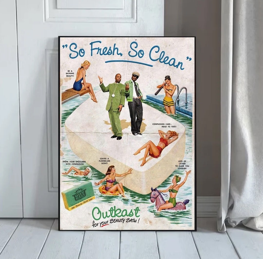 Outkast so Fresh so Clean Vintage Poster - Etsy Canada