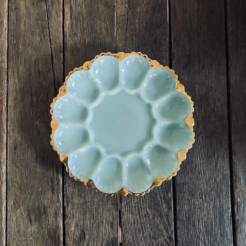 Deviled Egg Dish - Etsy