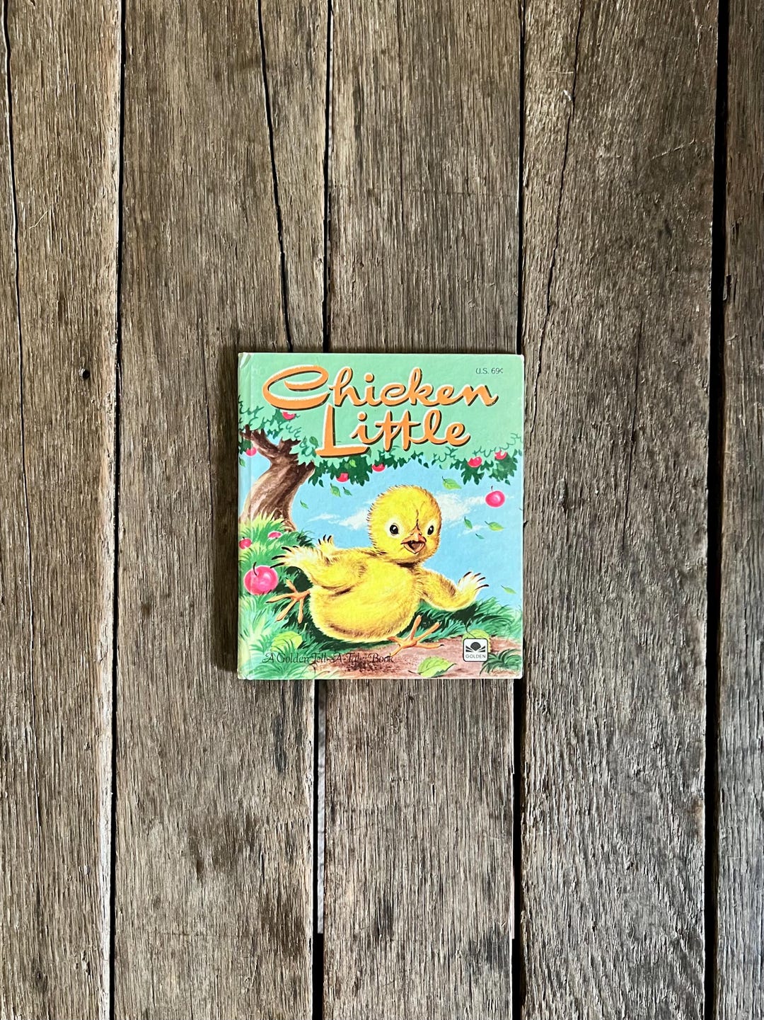 Chicken Little Children’s Book | Golden Tell-a-tale | 1958 Copyright ...