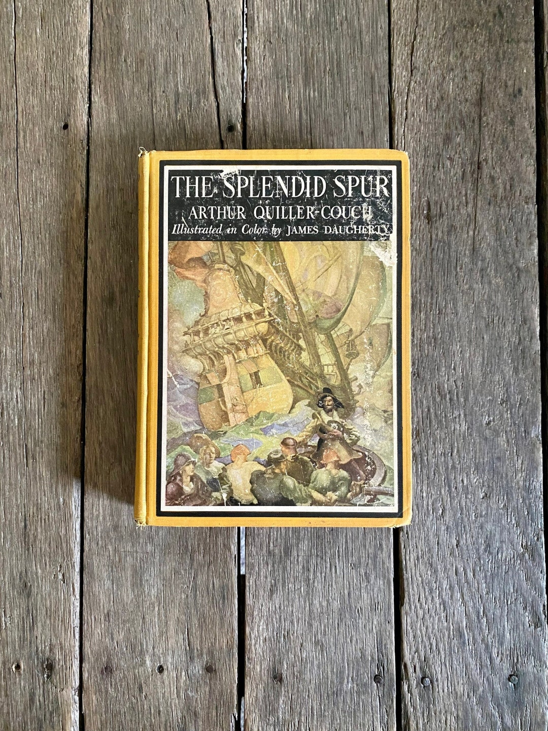 Vintage the Splendid Spur Illustrated Book by Arthur Quiller-couch - Etsy