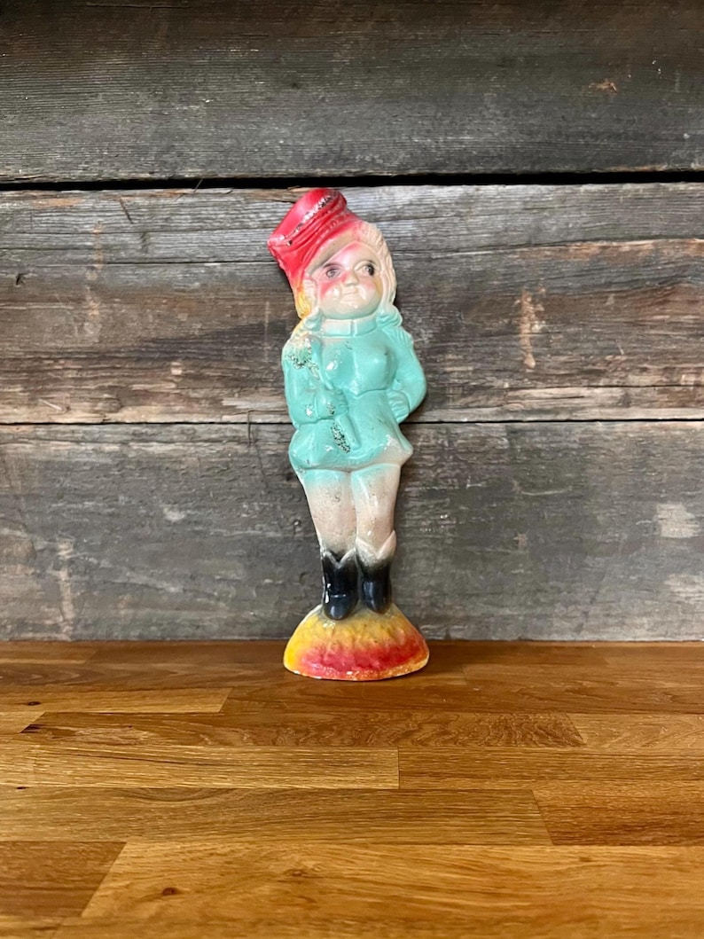 Vintage Chalkware Majorette Parade Leader Girl Figurine - Etsy