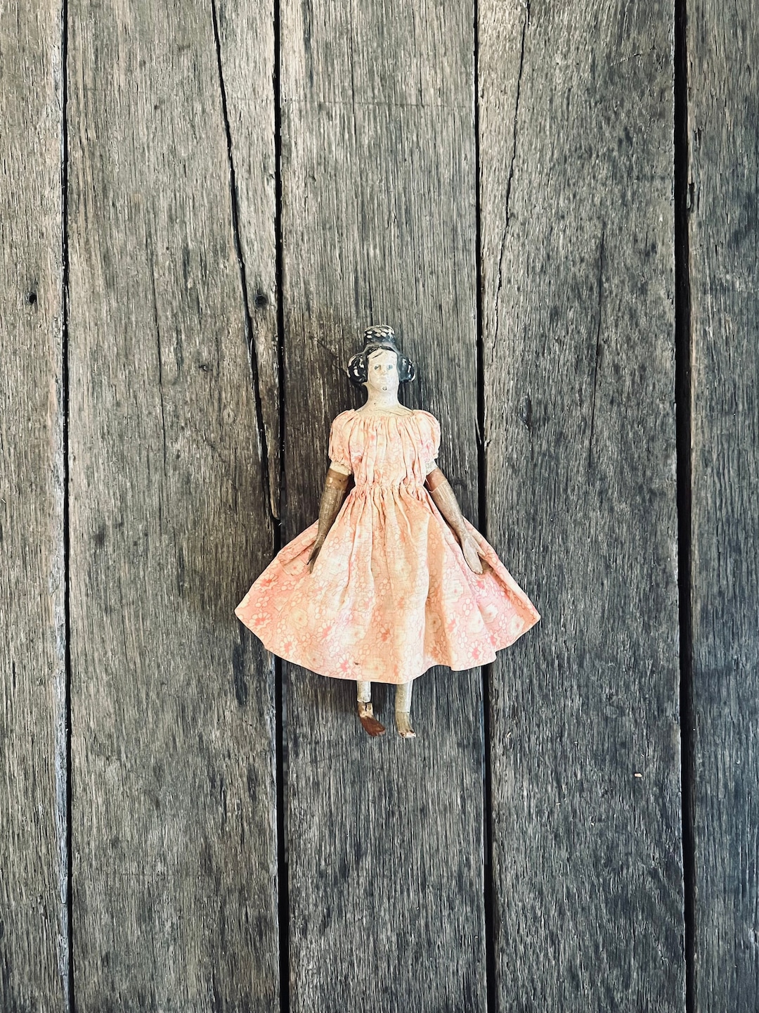 Rare 7" Antique German Milliner Model Doll With Apollo Knot Hairstyle ...