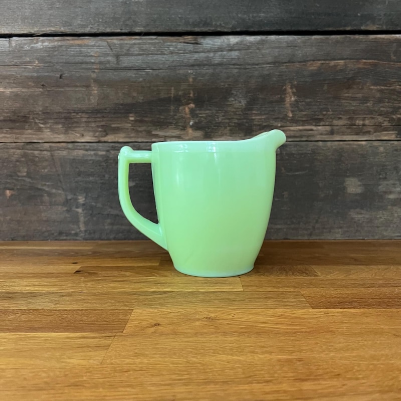 Jadeite Pitcher - Etsy