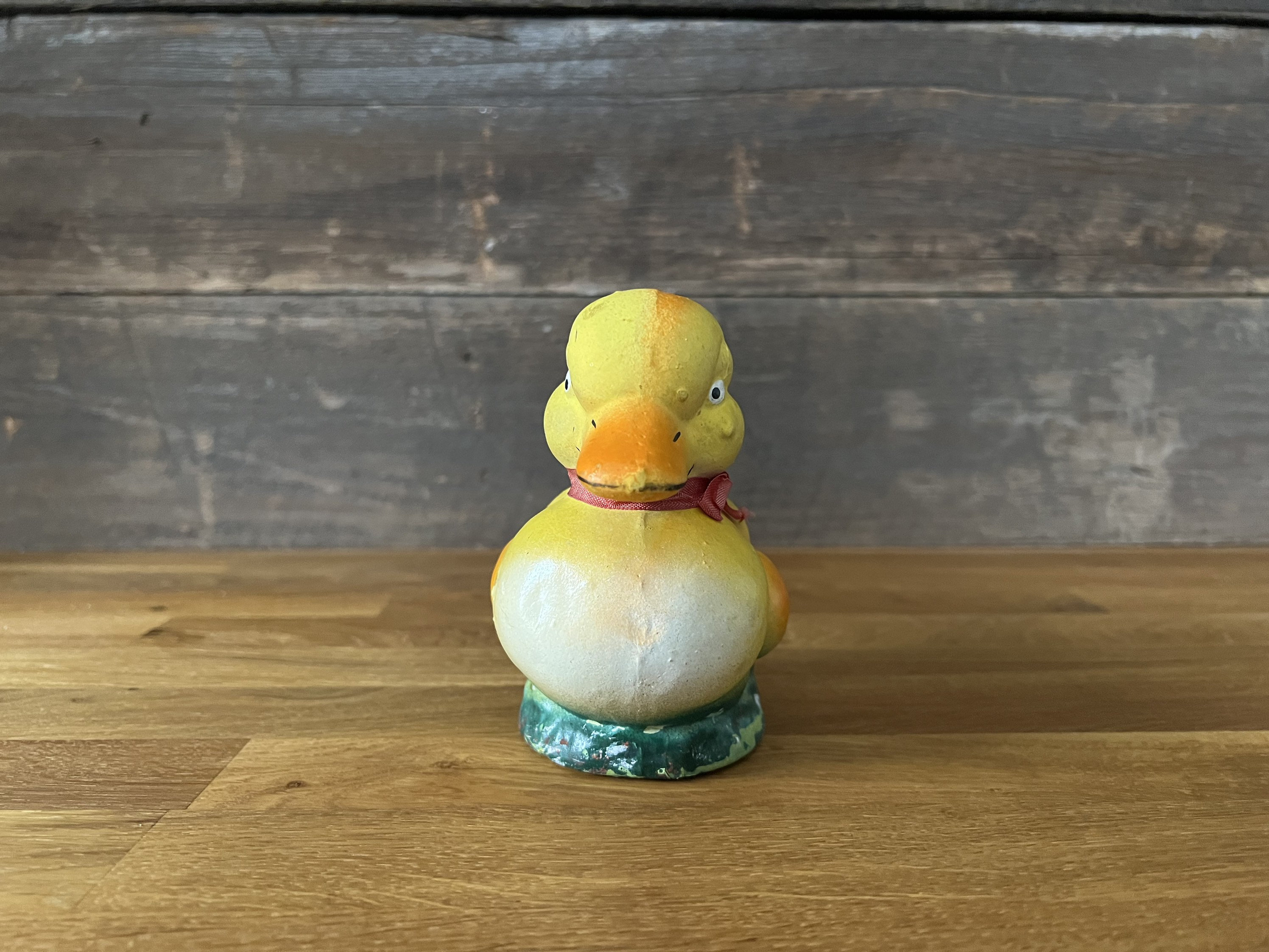 Vintage Paper Mache Yellow Duck Candy Container - Etsy