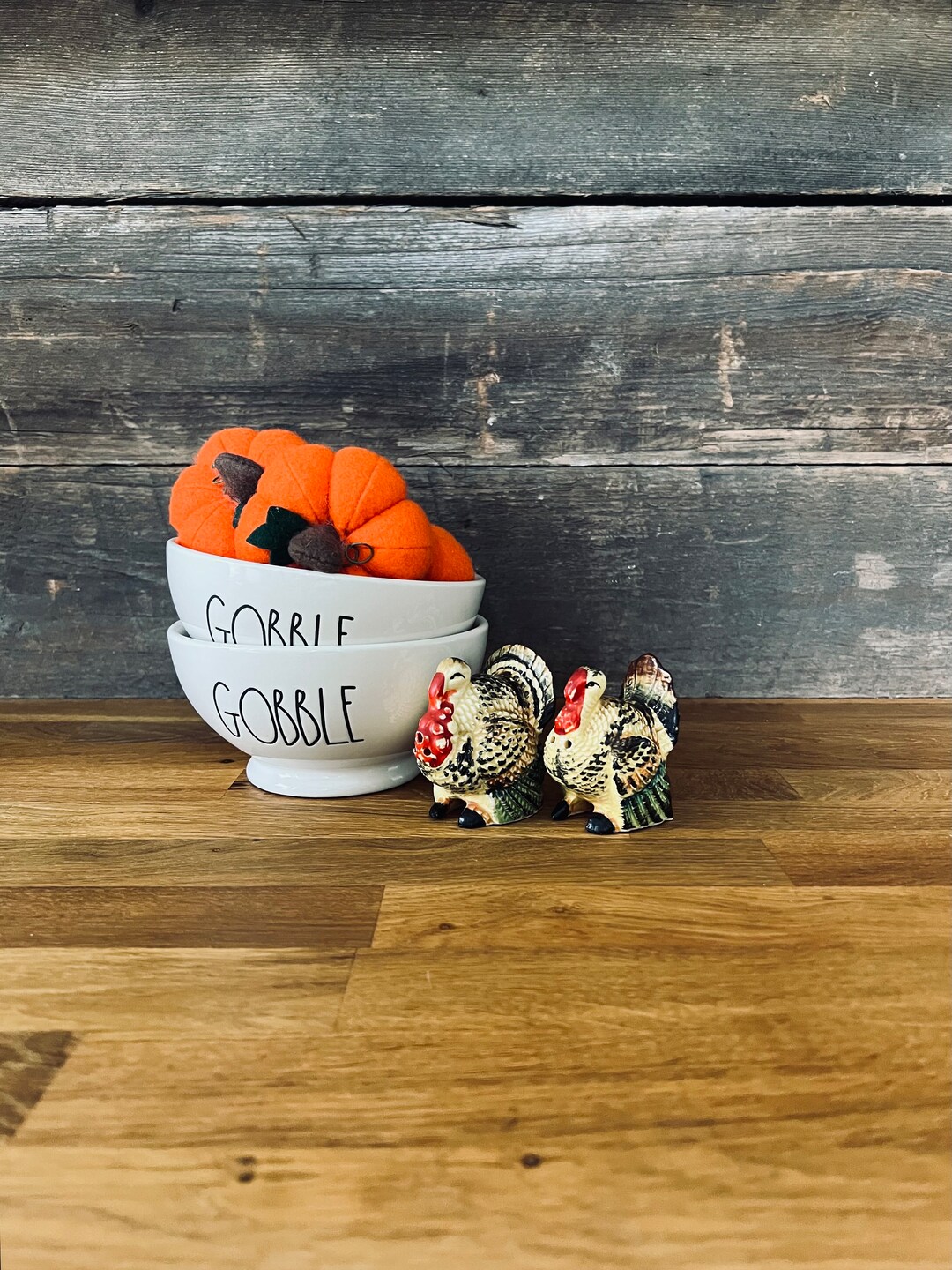 Vintage Small Ceramic Turkey Salt and Pepper Shaker Set - Etsy