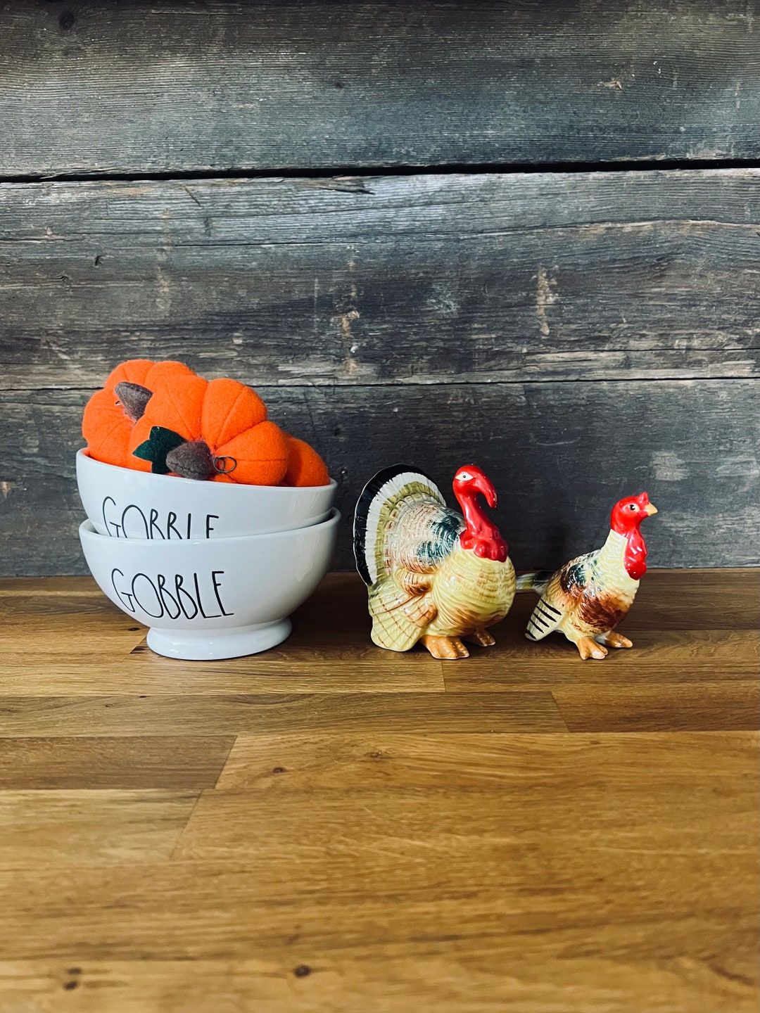 Vintage Lefton Turkey Salt and Pepper Shaker Set - Etsy