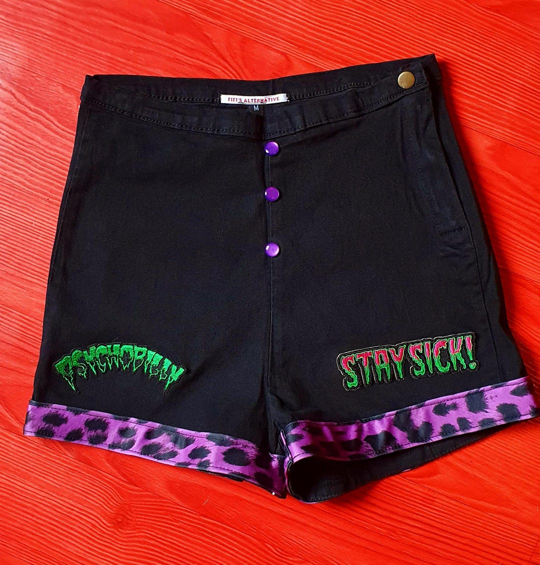 Short Punk Rockabilly Psychobilly Punk Tattoo Kustom Nautical Sailor ...