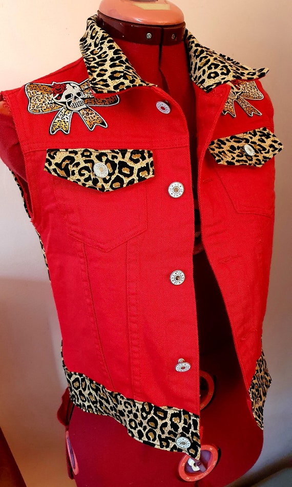 Jacket Psychobilly Punk Zombie Monster Frankenstein Zébré - Etsy