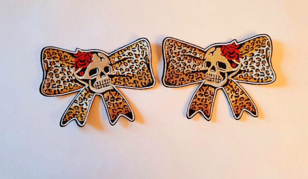 Patchs Skulls Skeletons Leopard Pink Tattoo Psychobilly Horror Green Zombie Goth Rockabilly ...