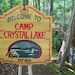 Camp Crystal Lake / Camp Blood Sign - Etsy
