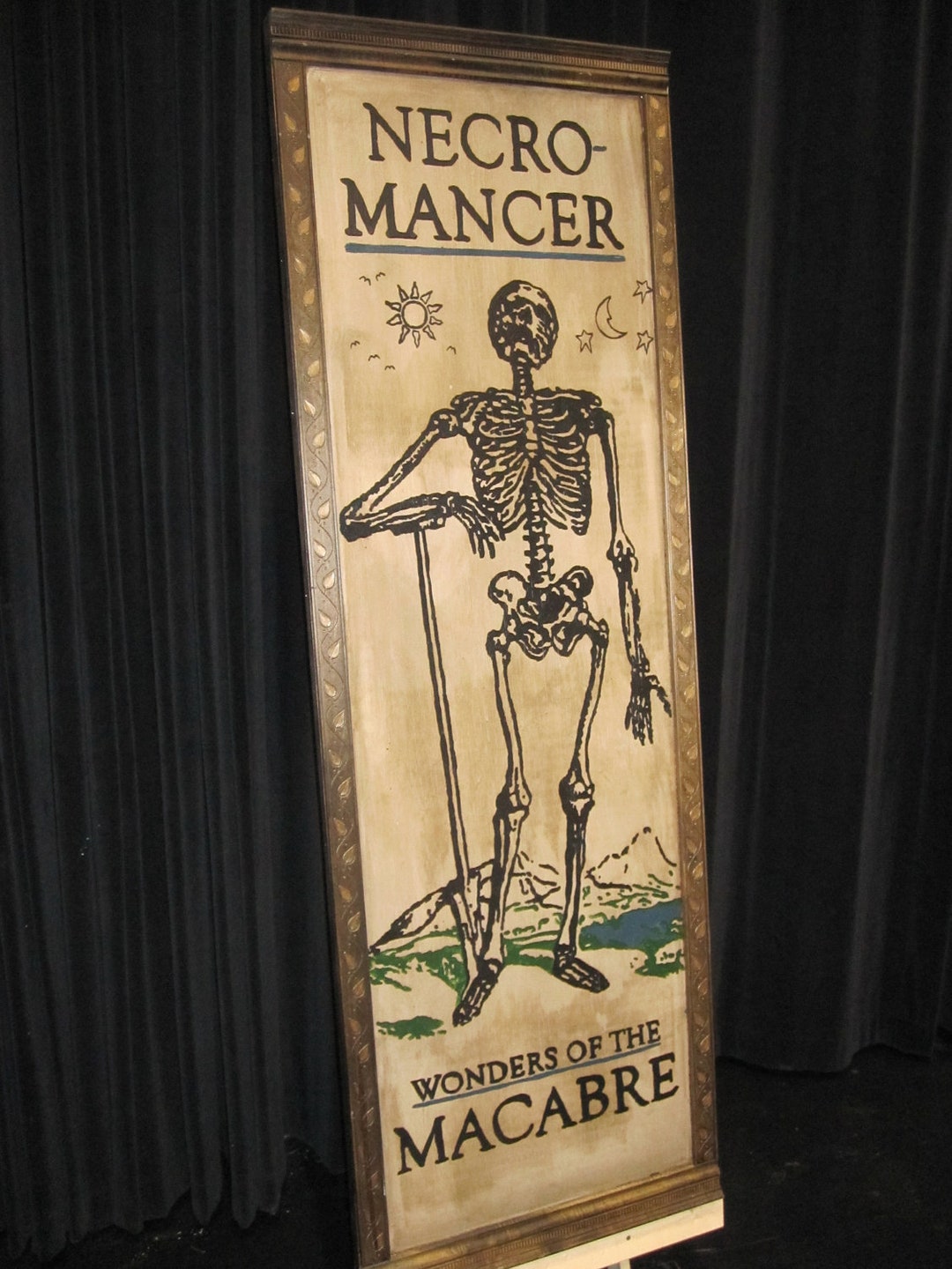 Necromancer - Wonders of the Macabre Sign - Etsy