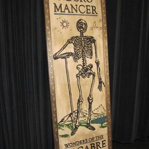Necromancer - Wonders of the Macabre Sign - Etsy