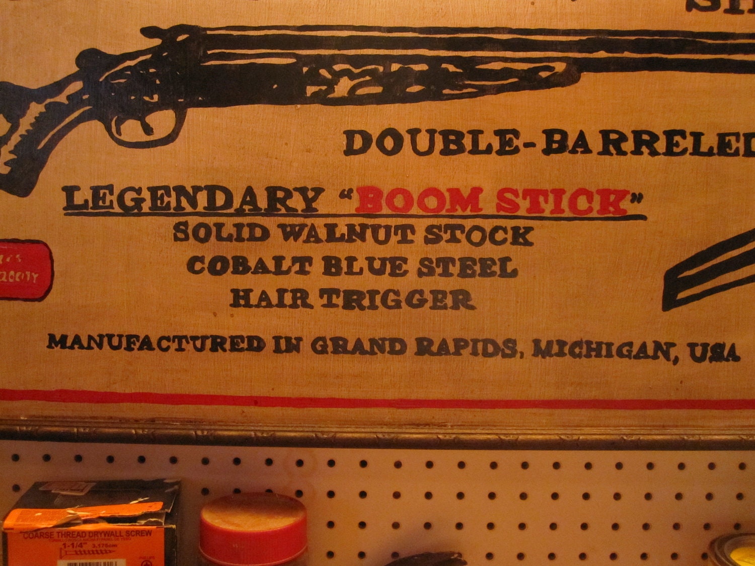 Remington "boomstick" Sign - Etsy