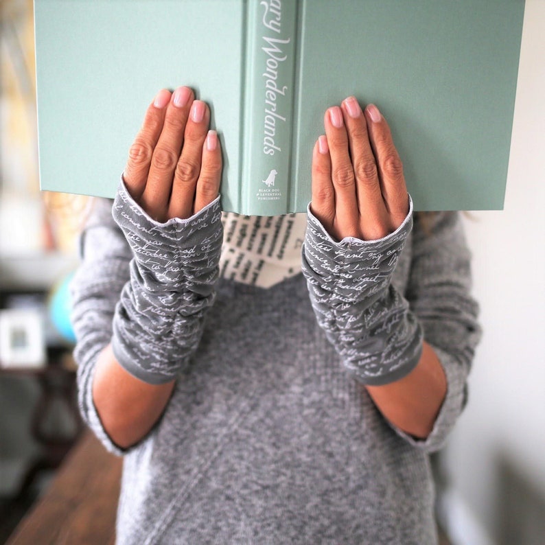 Sense and Sensibility Writing Gloves - Fingerless Gloves, Arm Warmers ...
