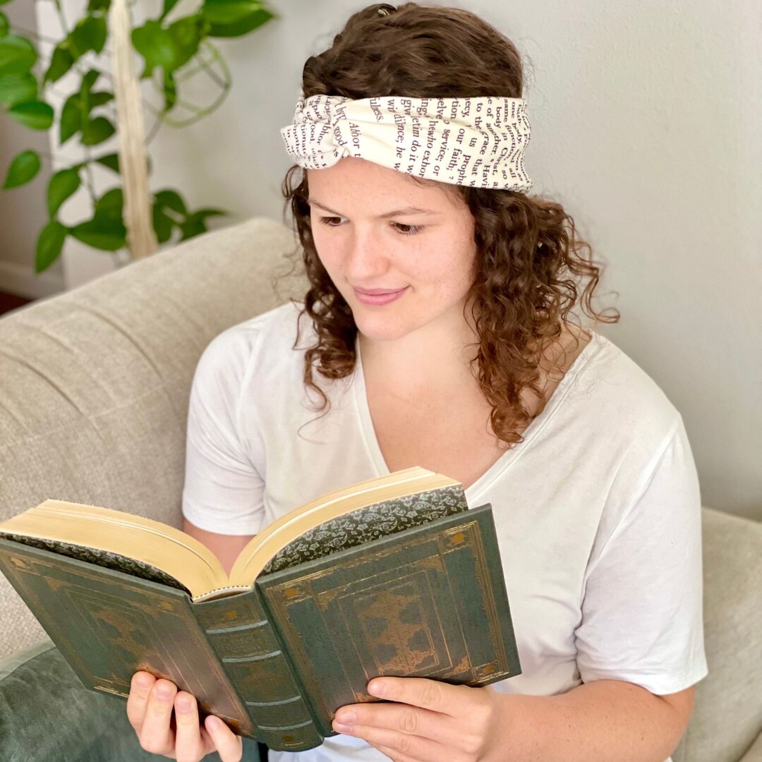 Romans 12 Cotton Twist Headband – Bookish Reader Gift - Etsy