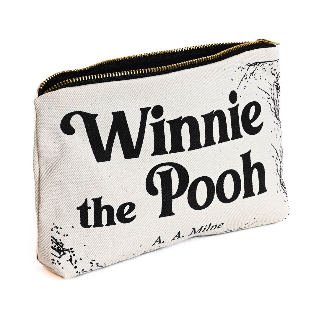 Winnie-the-pooh Book Pouch - A. A. Milne, Makeup Bag, Pencil Case ...