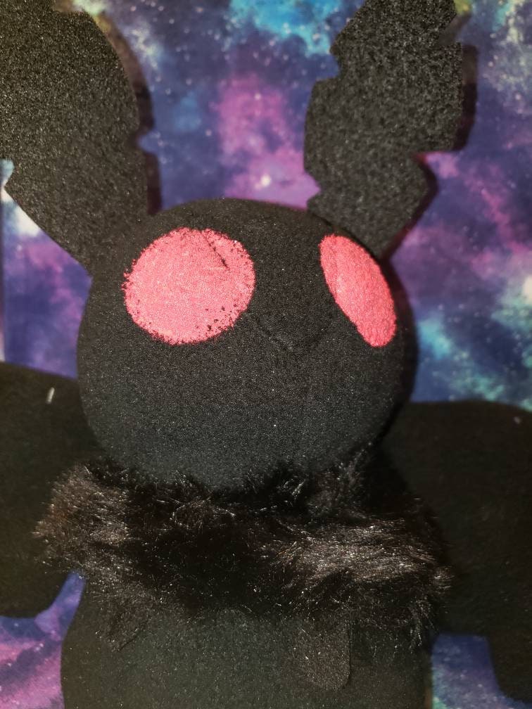 Fluffy Mothman Plush - Etsy