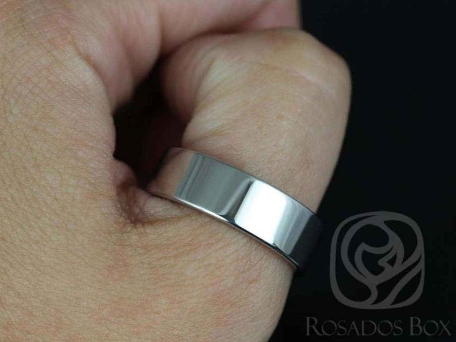 Dougie 7mm Cobalt Straight Pipe High Finish Band - Etsy