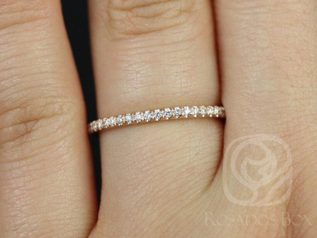 14kt Matching Band to Kimberly/catalina Diamond ALMOST Eternity Ring ...