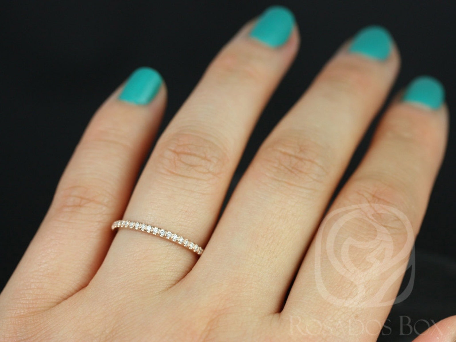 14kt Matching Band to Kimberly/catalina Diamond ALMOST Eternity Ring ...