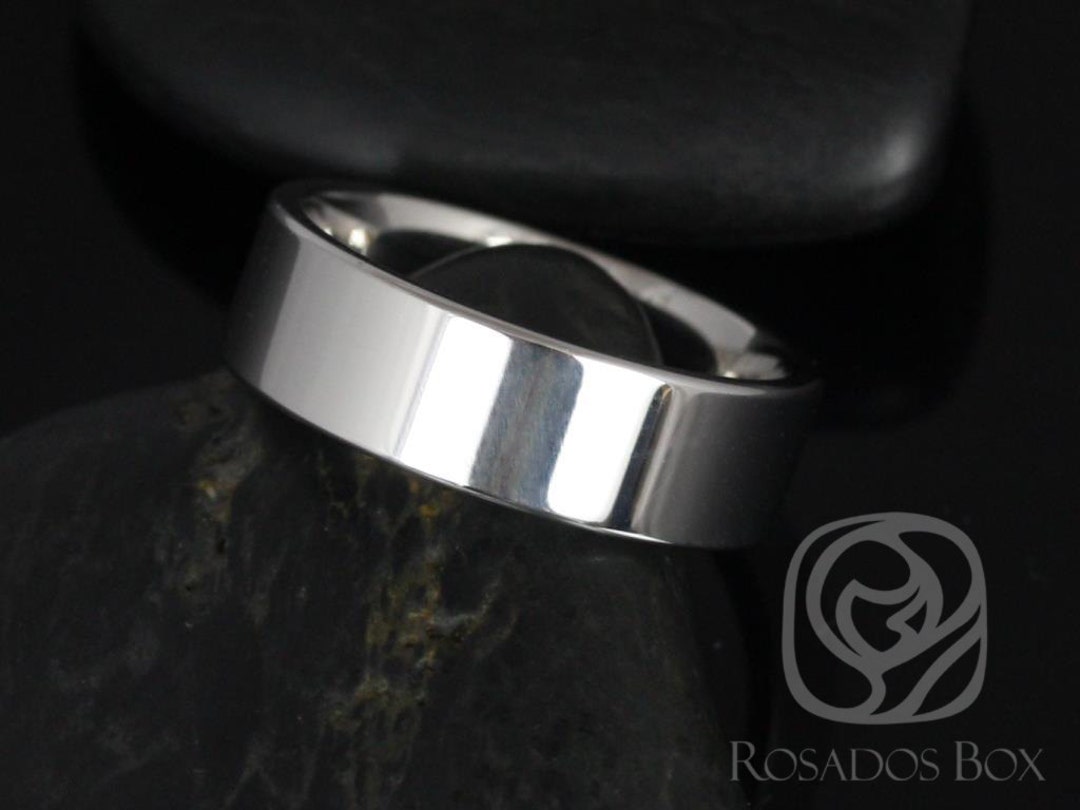 Dougie 7mm Cobalt Straight Pipe High Finish Band - Etsy