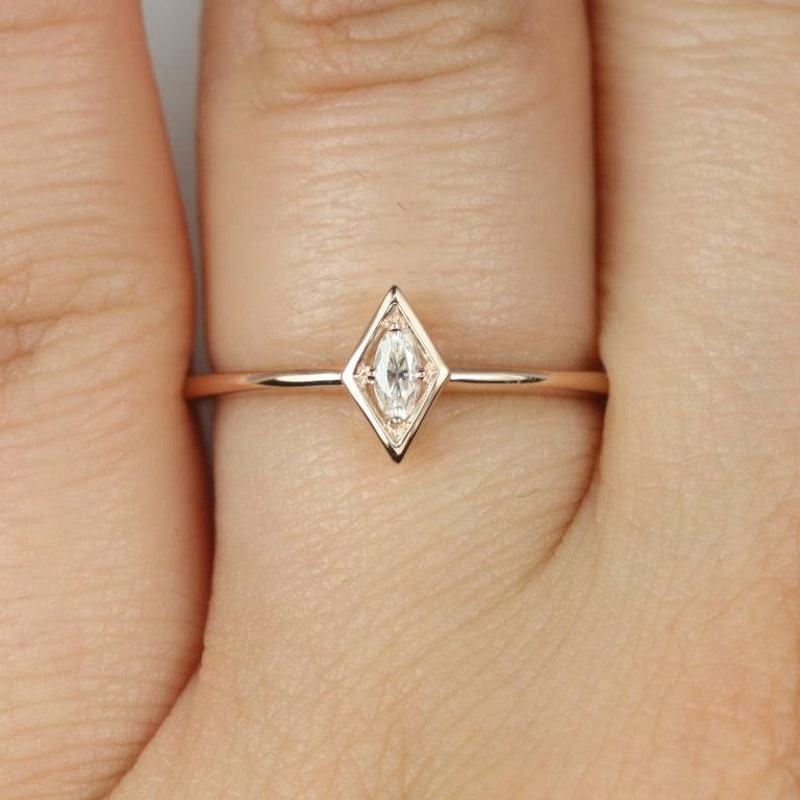 Minimalist Ring - Etsy