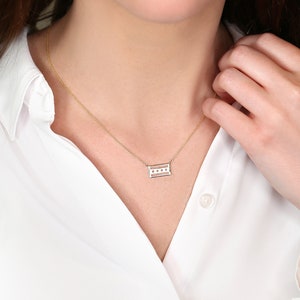 Chicago Flag 14kt Gold Necklace,chicago Necklace,chicago Jewelry ...