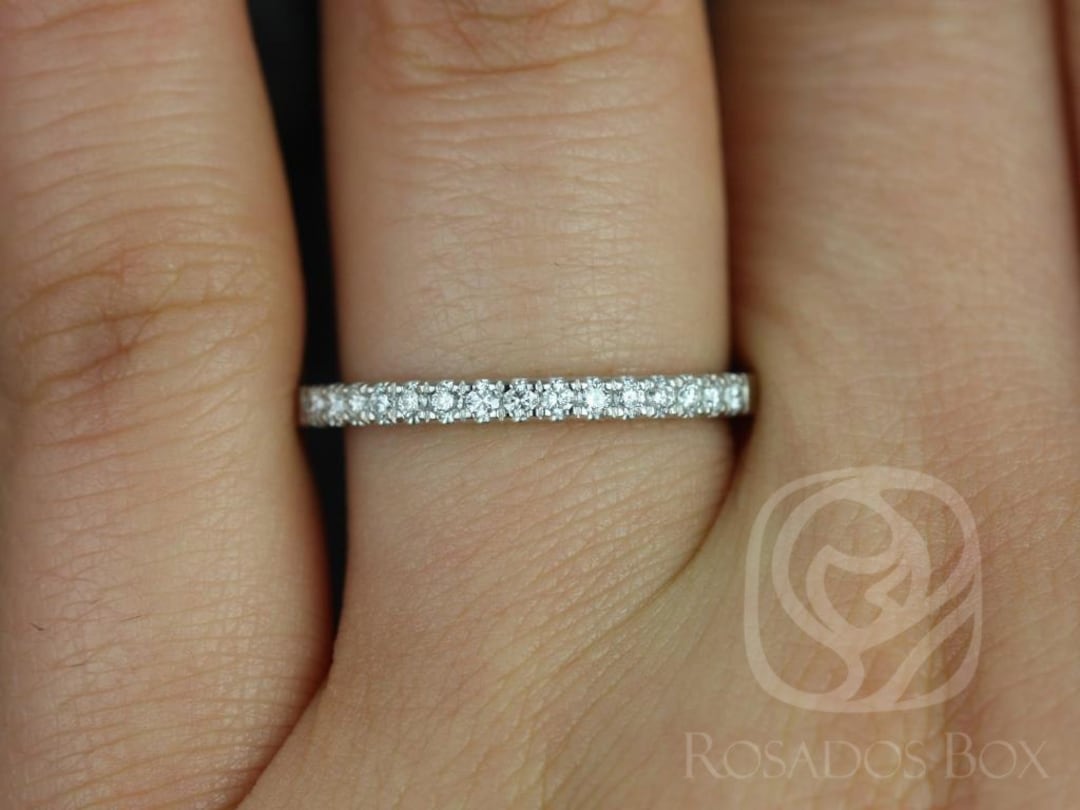 14kt Gold Matching Band to Barra/samina 9 or 10mm Diamond HALFWAY ...