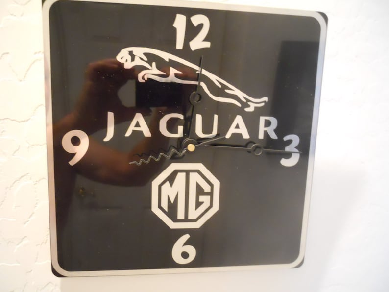 MG Triumph Jaguar or Morgan 11" Wall Clock - Etsy