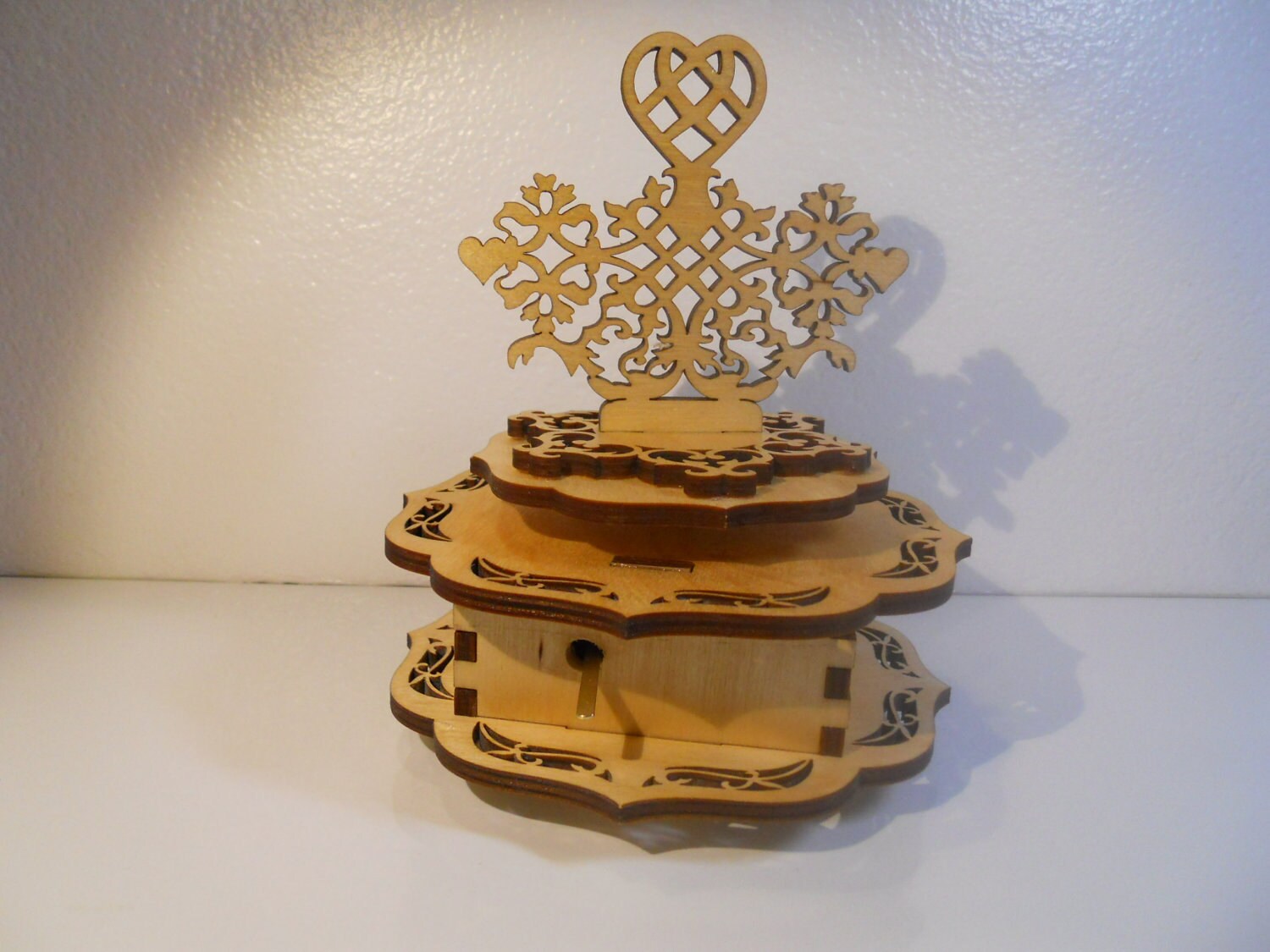Music Box- Very Decorative Fretwork Style- Personalized - Etsy