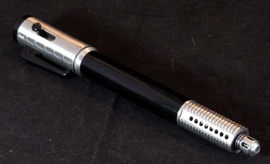 Pen-revolver Click Type in Antique Pewter With Rifle Case Free - Etsy