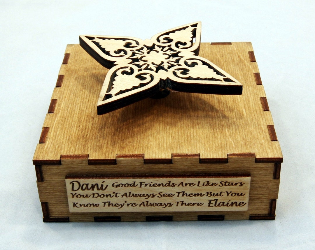 Music Box Small, Cute as Can Be Hand Made- Pesonalized - Etsy