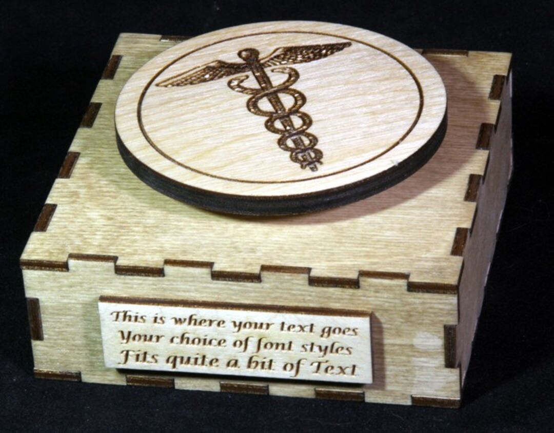 Music Box With Medical Insignia - Etsy