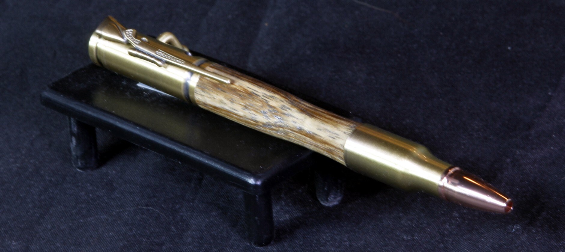 Pen-30 Caliber Bolt Action hand made with rifle pen clip in | Etsy