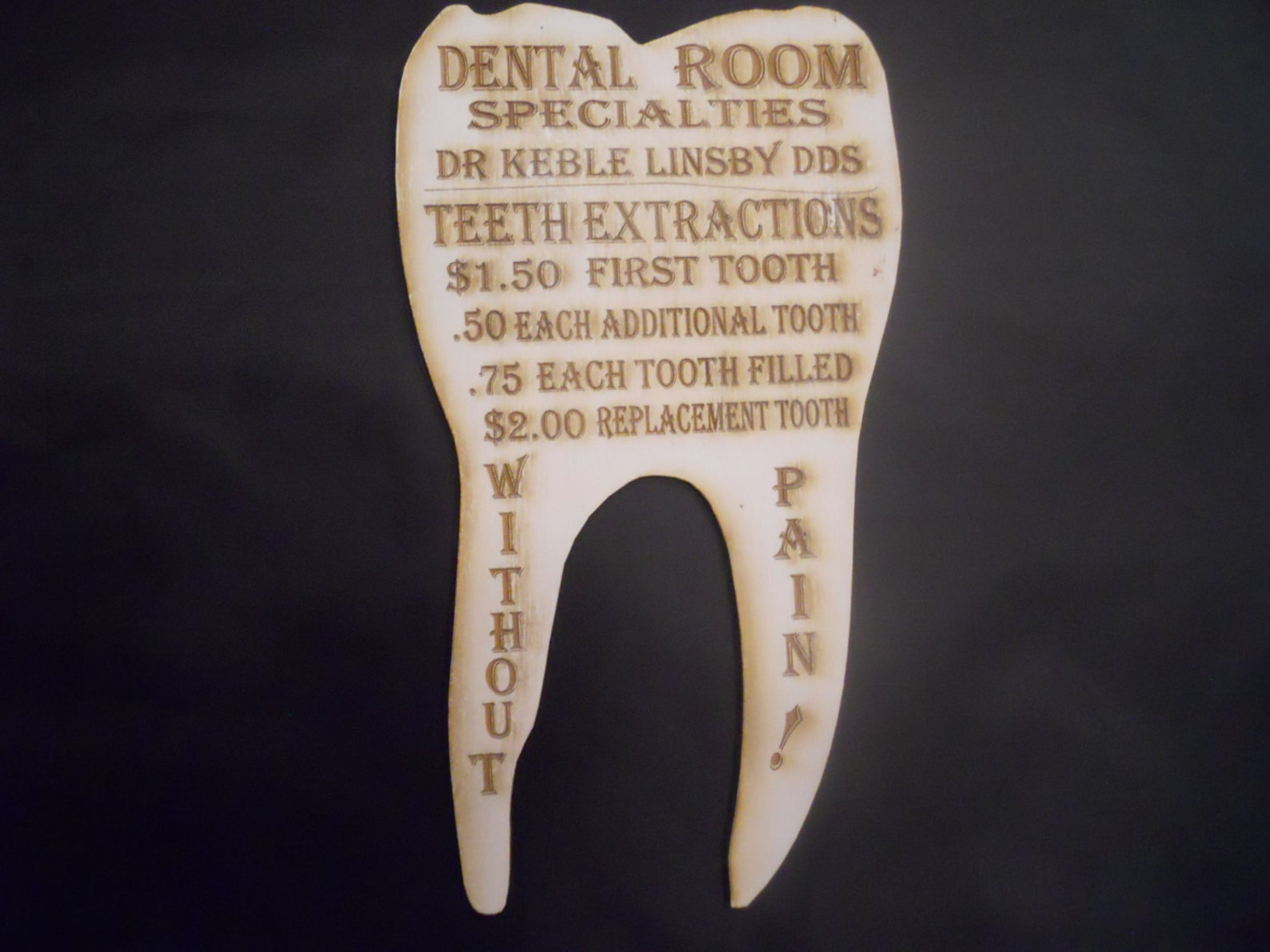 Tooth / Conversation Piece - Etsy