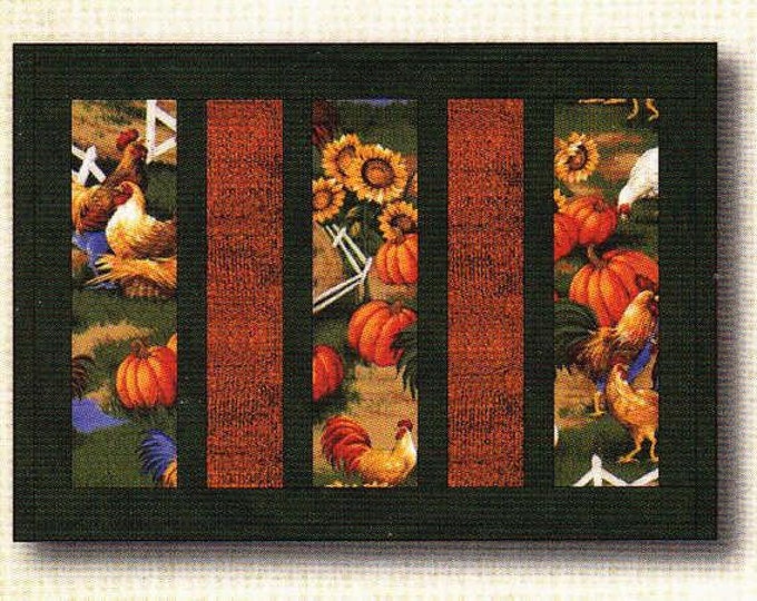 Bay Window Quilt-as-you-go Placemats Pattern From QP Quilts & Co. - Etsy