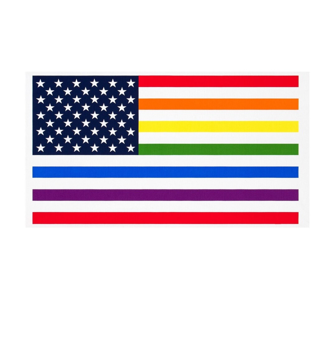 Pride Flag Panel, Rainbow Flag, Pride by RKF Collection, Robert Kaufman ...
