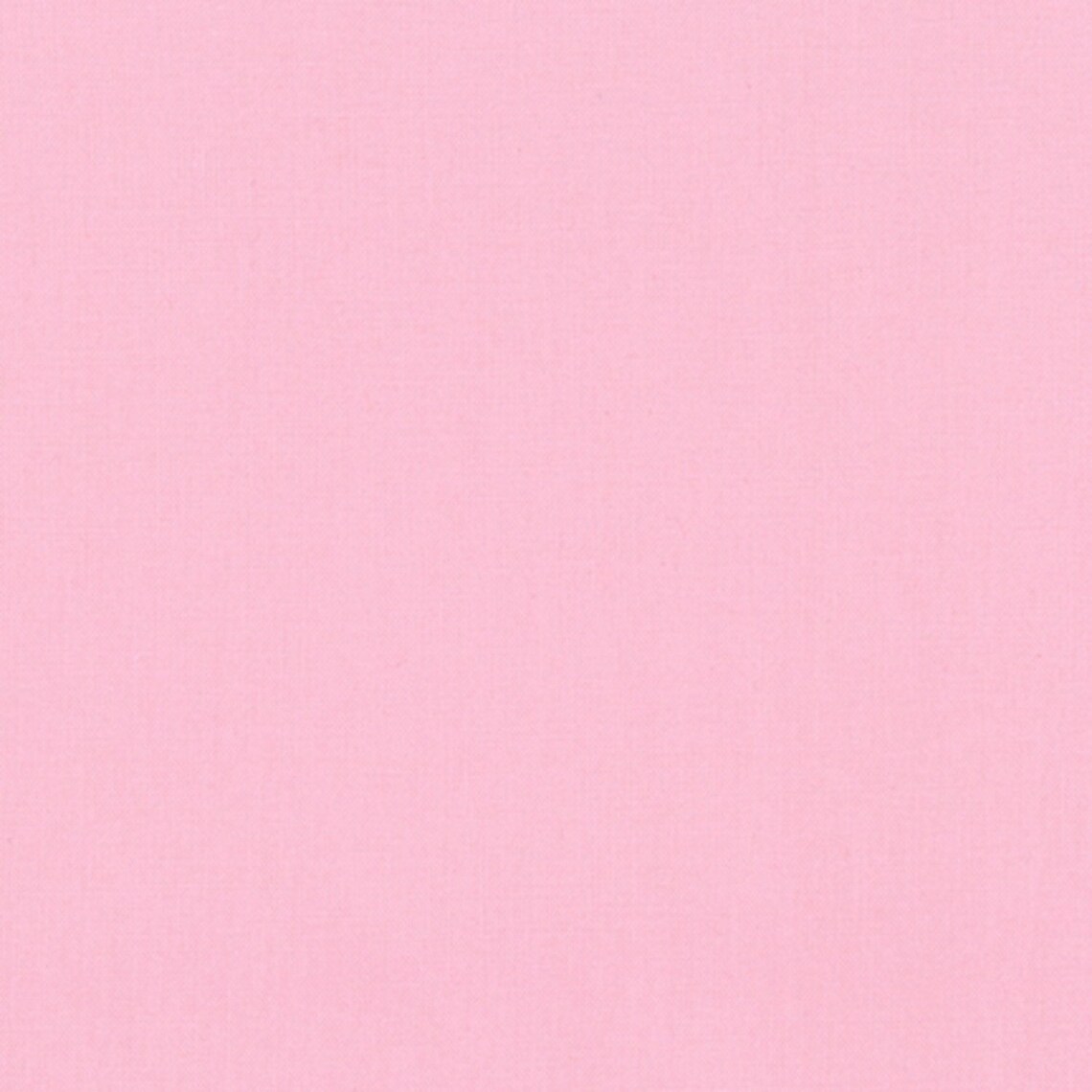 Baby Pink, Kona Cotton Solids, From Robert Kaufman, 44-45" Wide, by the ...