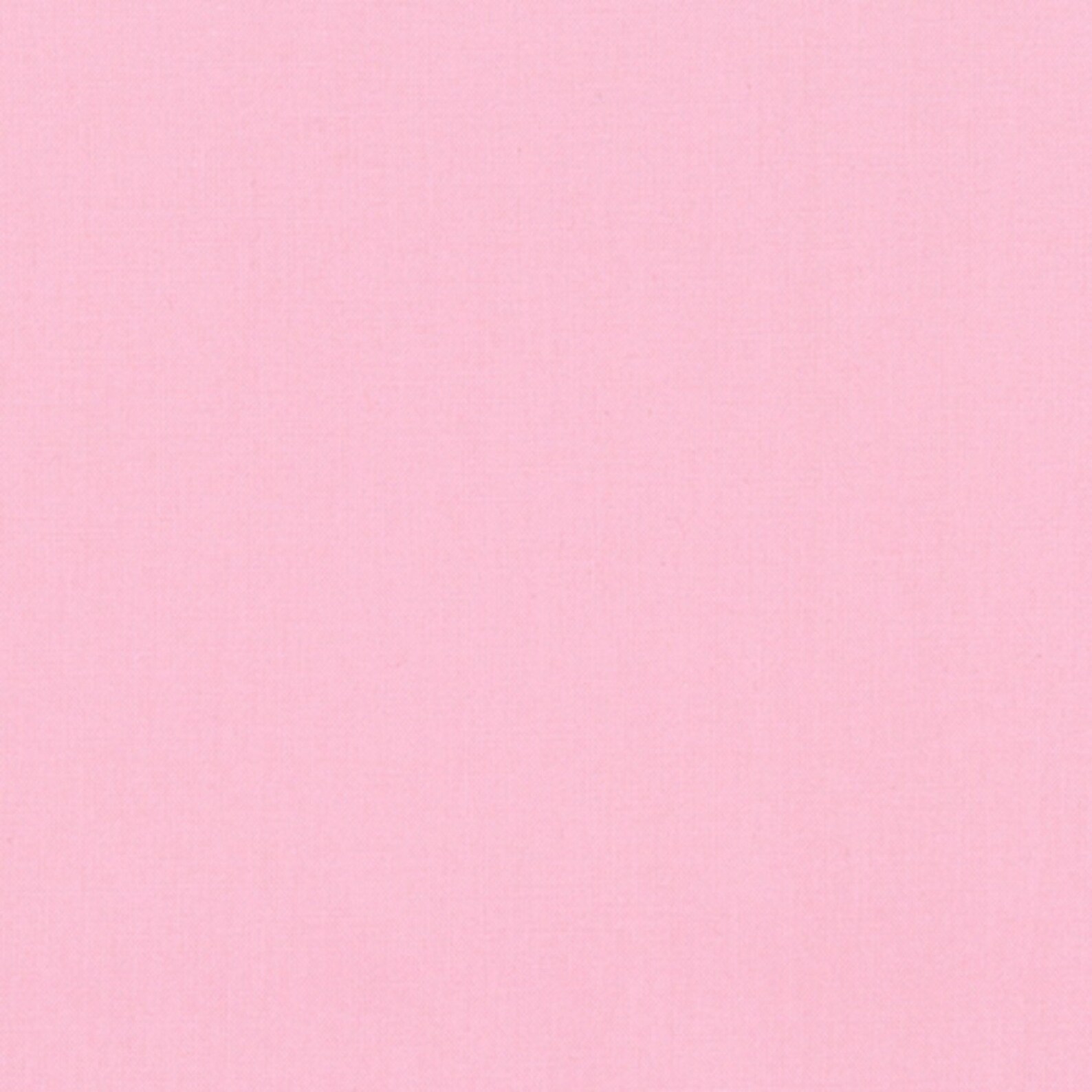 Baby Pink, Kona Cotton Solids, From Robert Kaufman, 44-45" Wide, by the ...