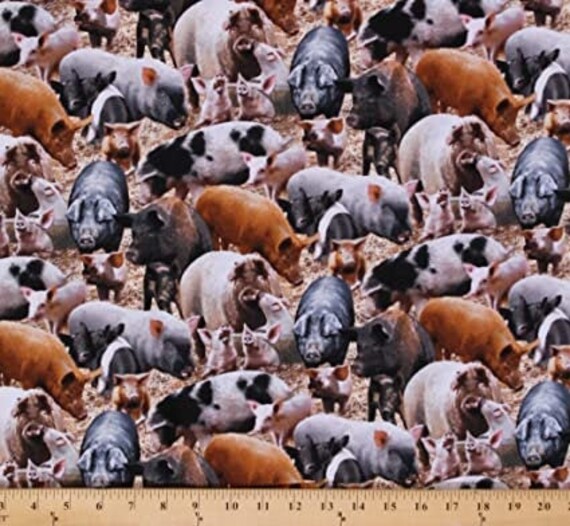 Packed Pigs Farm Animals Collection From Elizabeth's | Etsy