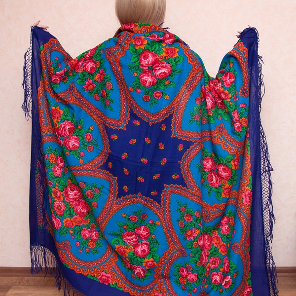 Babushka Scarf - Etsy