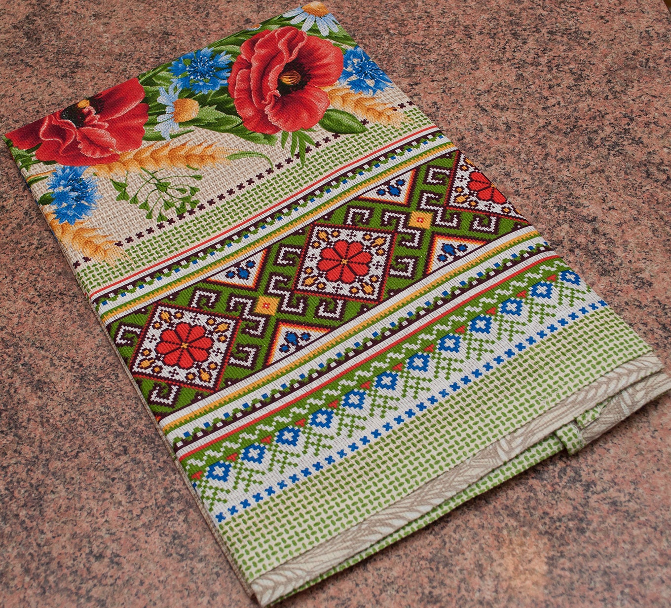 Ukrainian Folk Tablecloth, Linen Holiday Tablecloth With Ukrainian ...