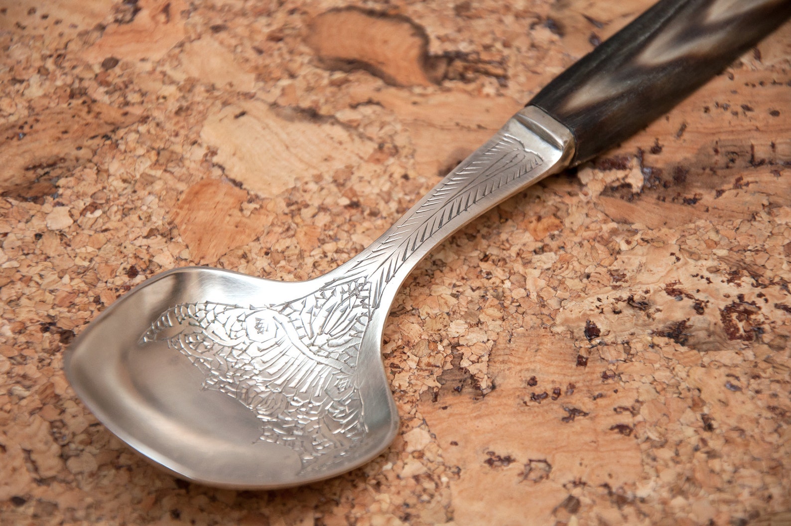 SET of Serving Spoon and Fork. Melchior Spoon and Fork. - Etsy