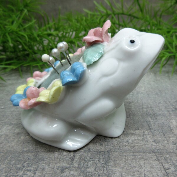 Porcelain Frog - Etsy