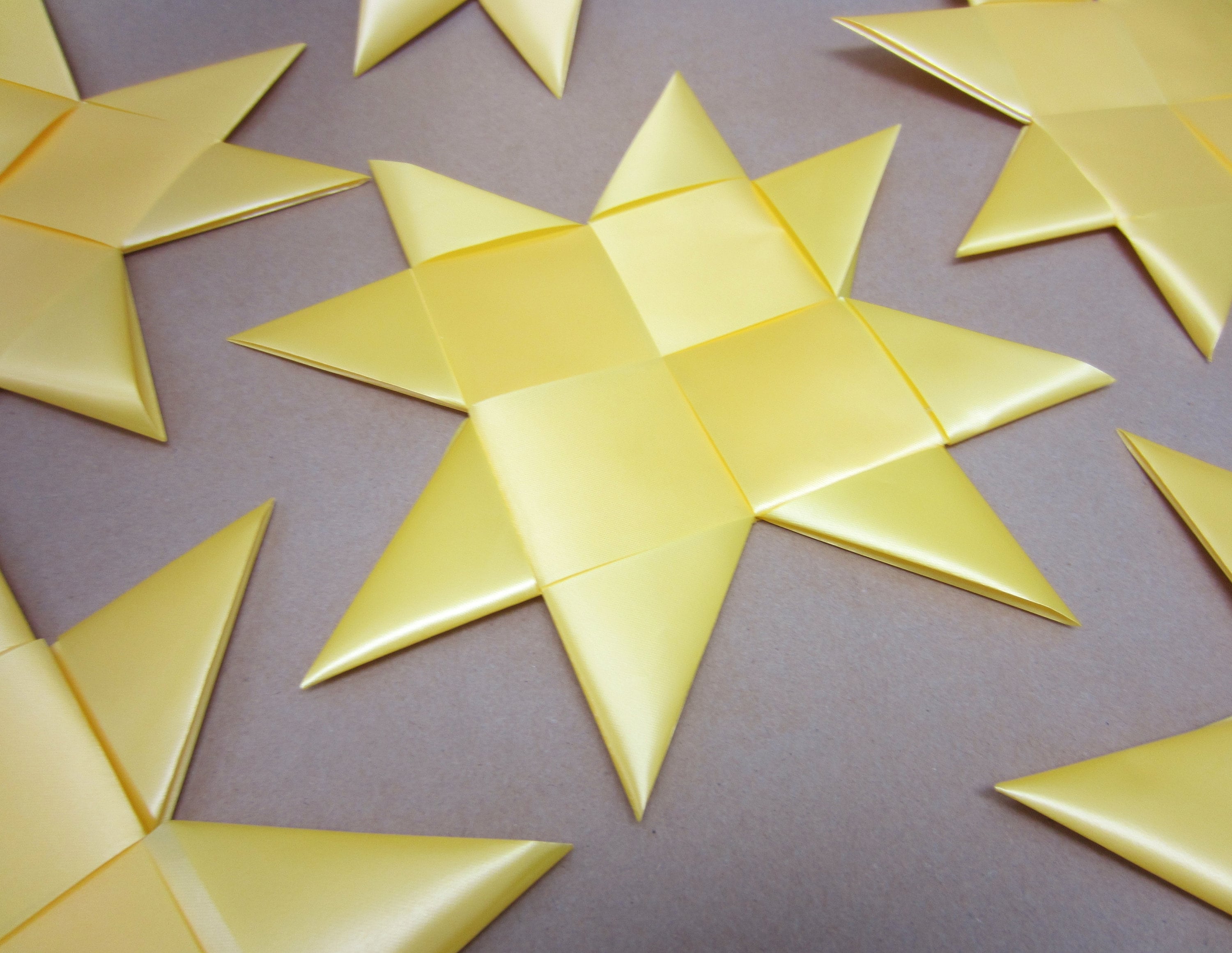 Flat Origami Star