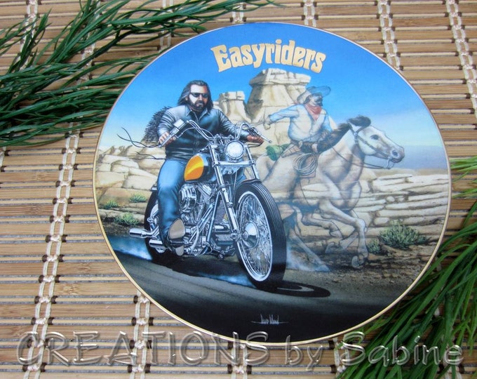 Easyriders Plate Ghost of the West Spirits of the Open Road David Mann ...
